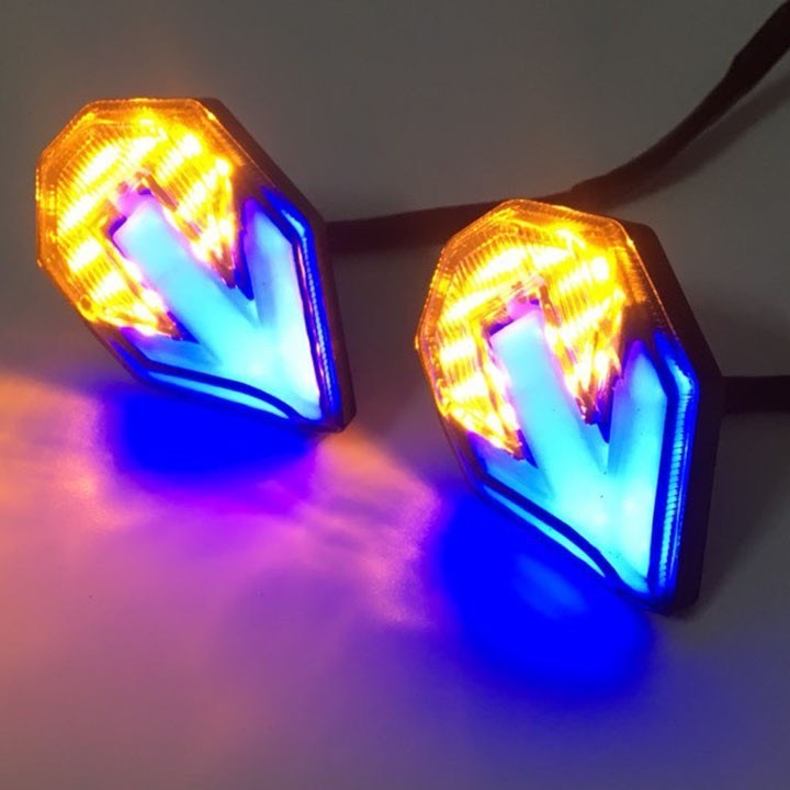 2-color arrow turn signals mounted on exciter-winner-pkl-r15 (price for ...