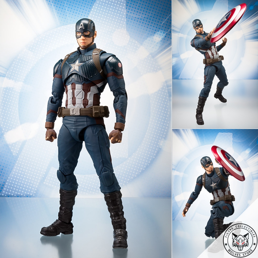 Shf Marvel Model: SHF Captain American (Endgame) | Shopee Malaysia