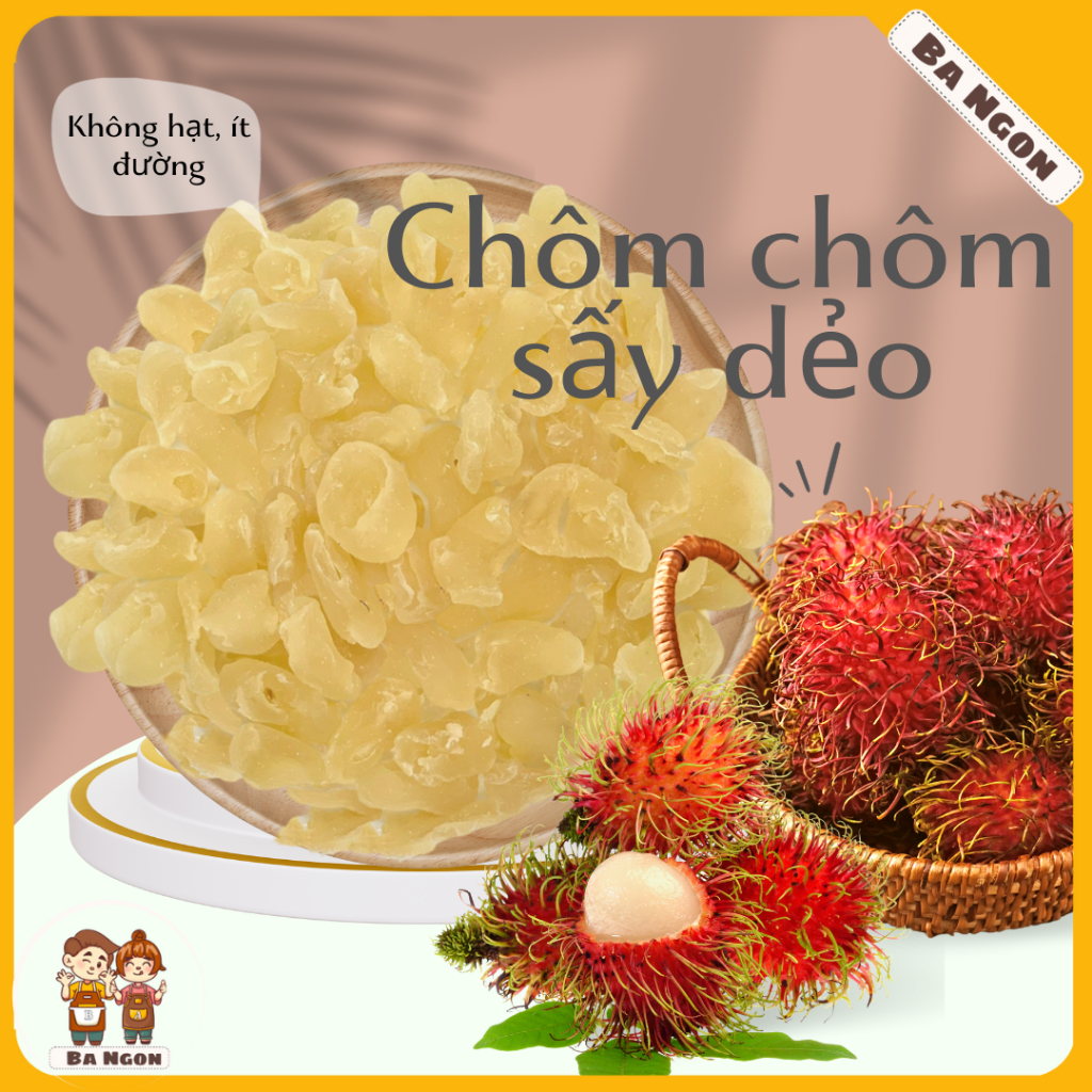 Dried rambutan - filtered rambutan with dried seeds - natural flavor ...