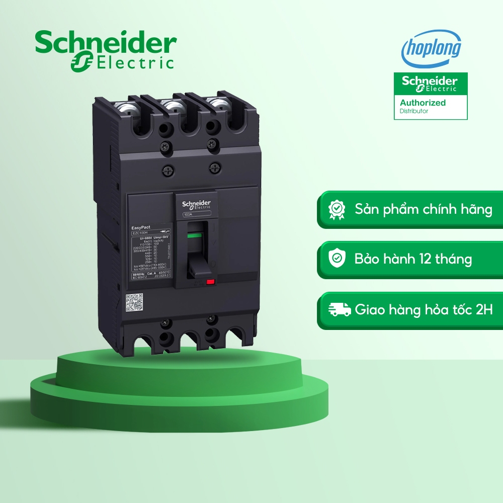 Block circuit breaker EZC100F3020 (MCCB) 3P 20A cutting current 15kA ...