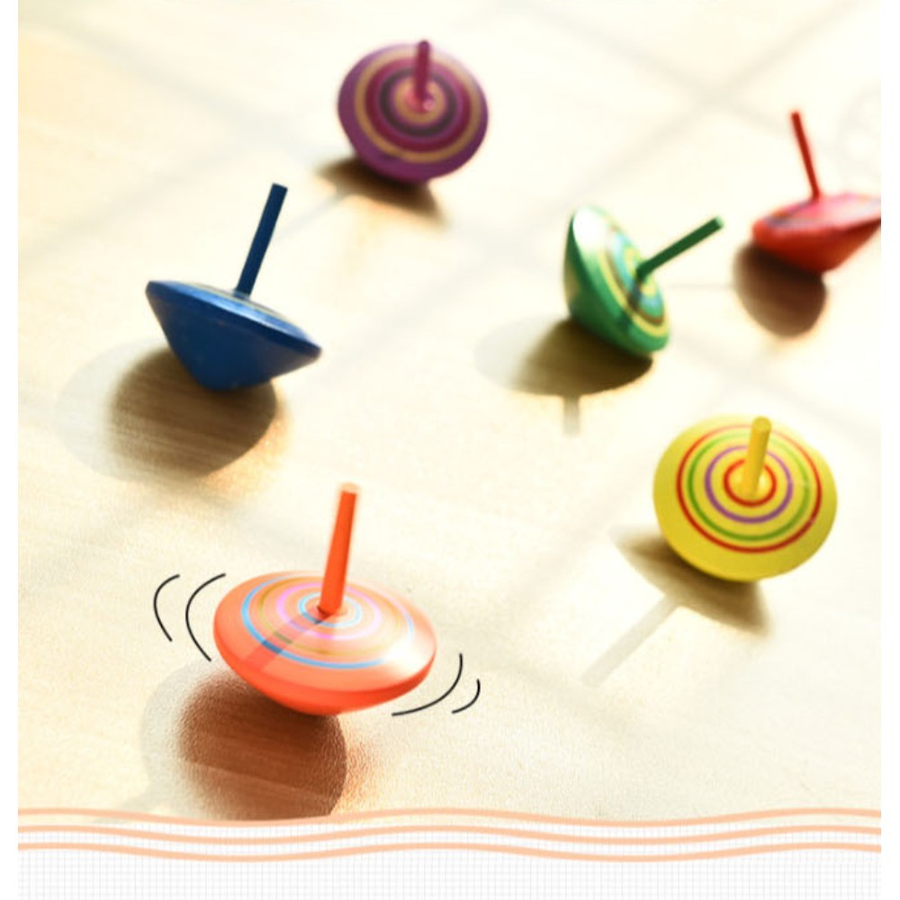 Wooden Toys, Colorful Spinners, wooden spinners, compact and easy to ...