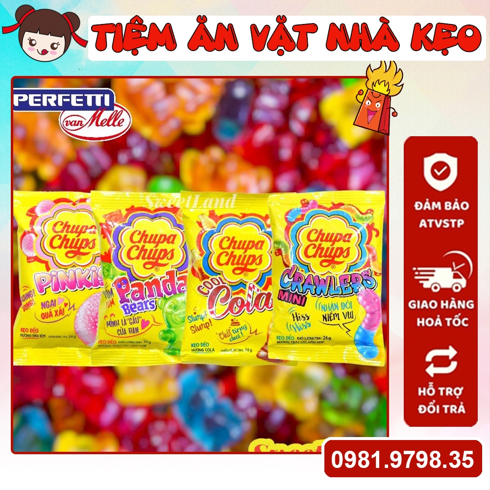 Chupa Chups Marshmallows With Mixed Flavors (24g Pack) | Shopee Malaysia