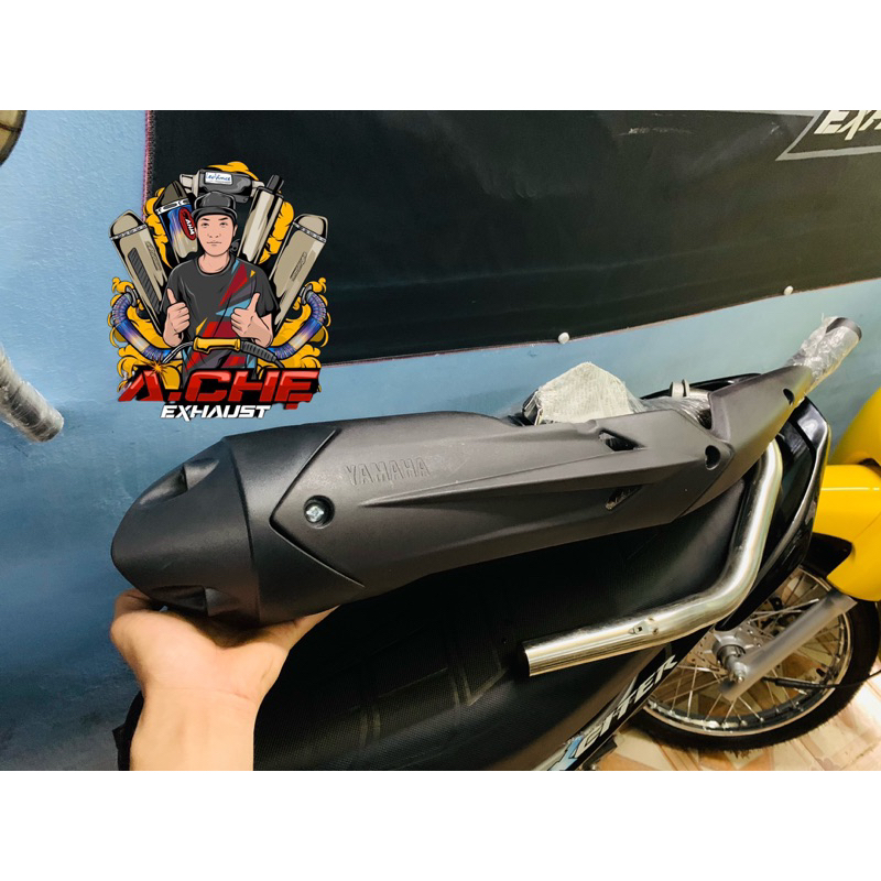 Lc V6 Muffler Comes with Stainless Steel Collar Used EX135-150-155 ...