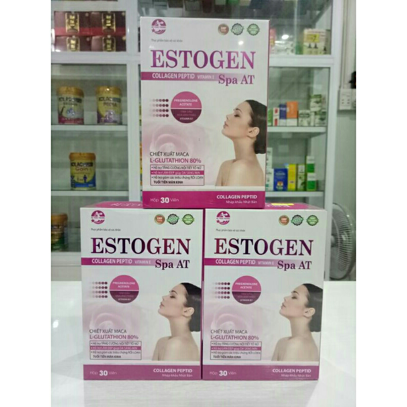 Estogen Spa AT - supports enhancing female hormones, helps limit skin ...