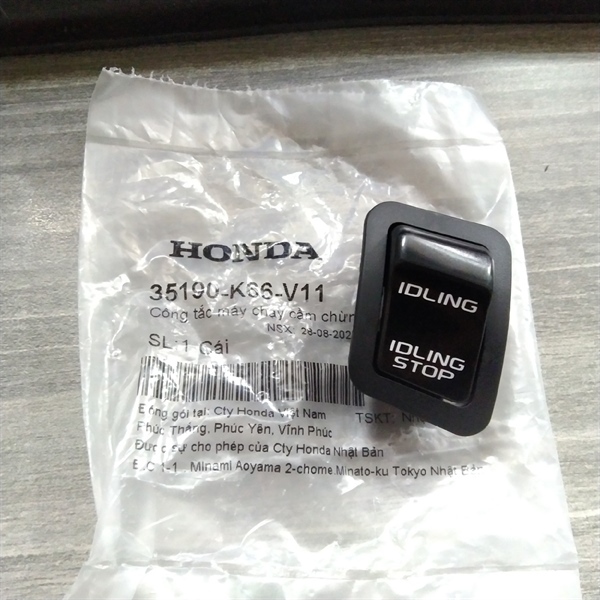 Idle switch (3 seconds to turn off the engine) used for many honda cars ...