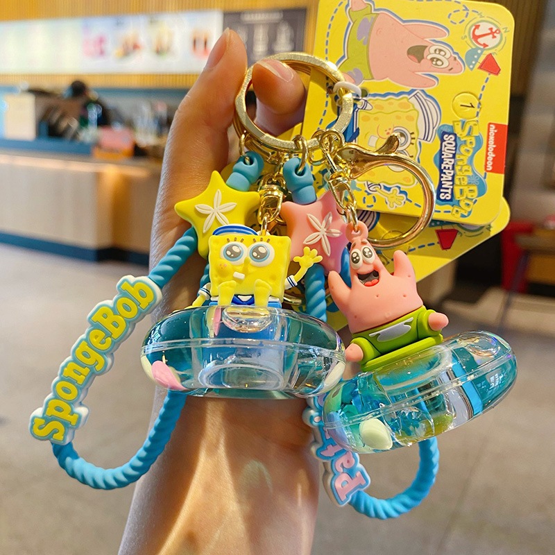 Spongebob And Patrick Star Cartoon Keychains | Shopee Malaysia