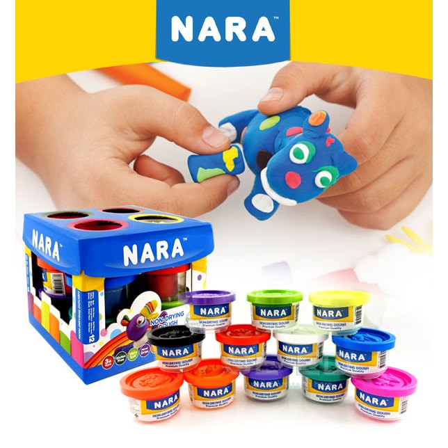 Nara Premium play dough box, imported from Thailand, does not dry for 3 ...