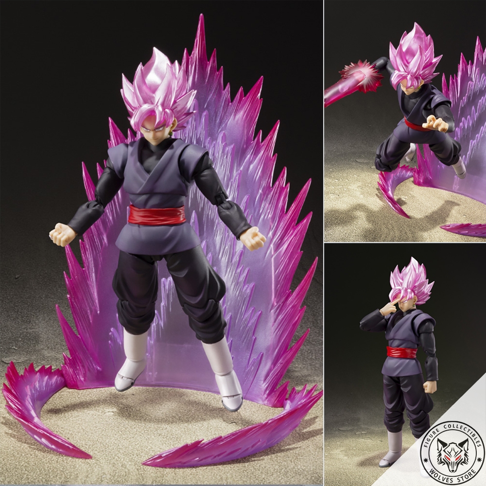 Genuine Model SHF Dragon Ball: SHF Songoku Black SDCC (SHF Songoku Rose ...