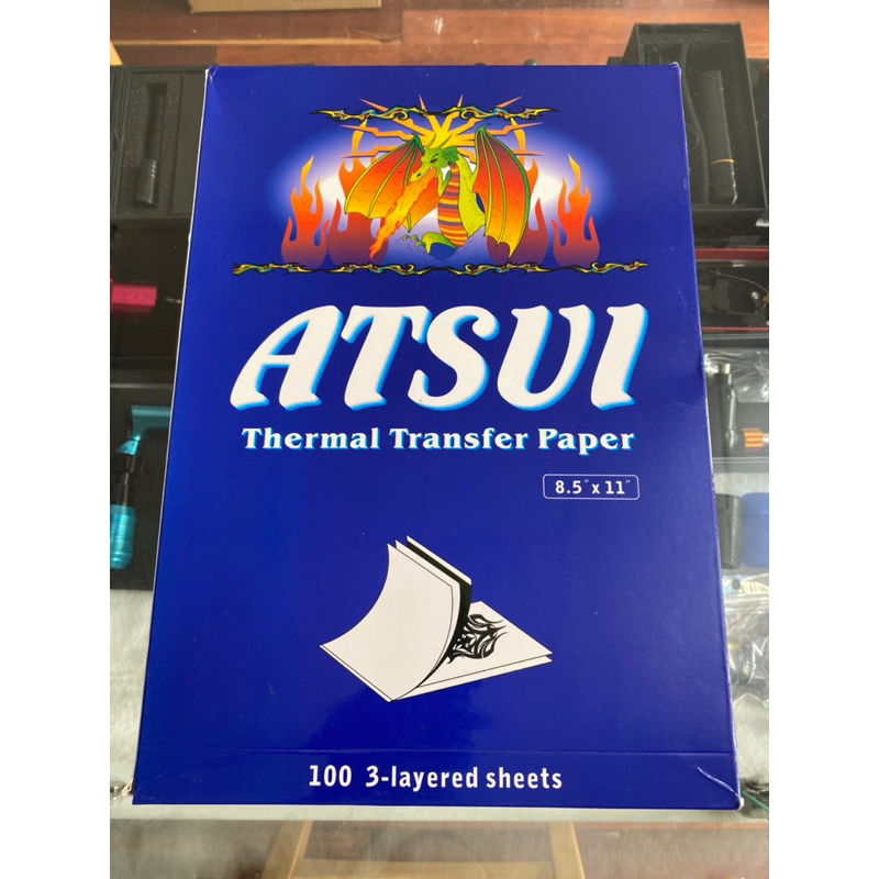 Atsui Thermal Scan Paper, Specialized for Thermal Scanners (box of 100 ...