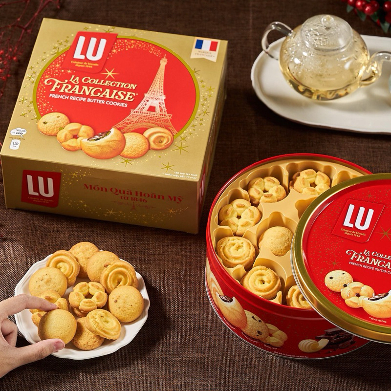 Tin box of butter biscuits ( kinh Do) | Shopee Malaysia