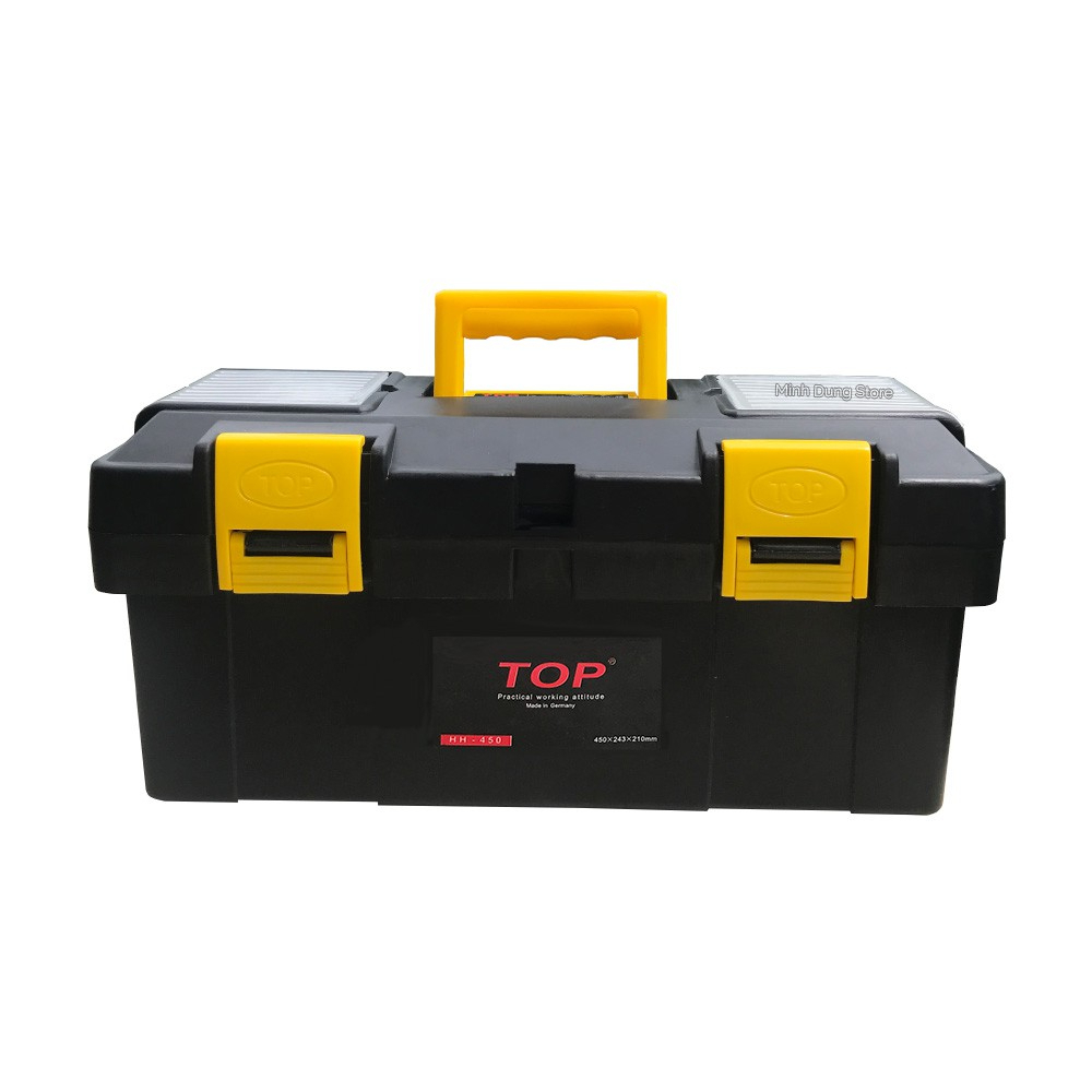 Top multi-purpose tool box in 3 sizes made of plastic with neat design ...