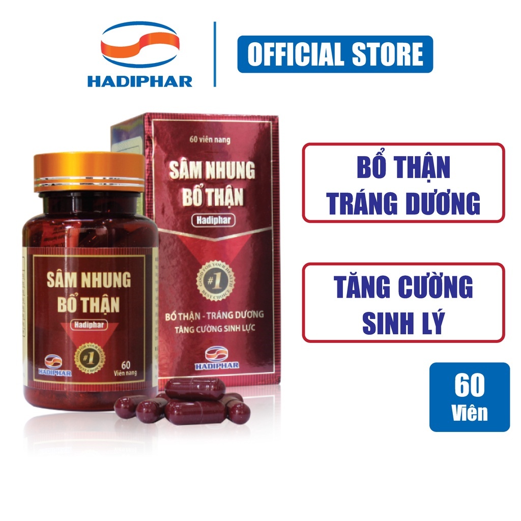 [PRODUCT Name REDUCED] Hadiphar kidney tonic ginseng bottle of 60 ...