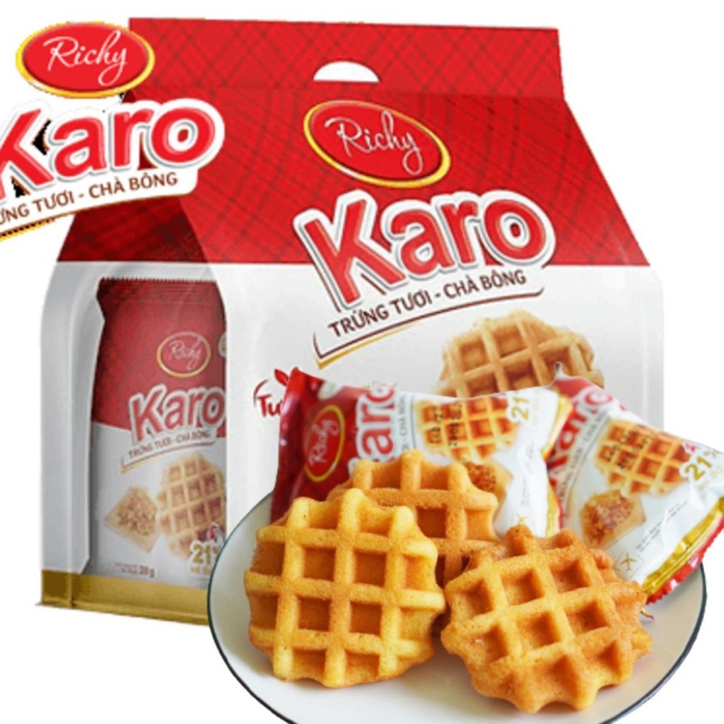 Karo Richy cake with fresh eggs chicken fiberMeat Floss bag 156g (6 ...
