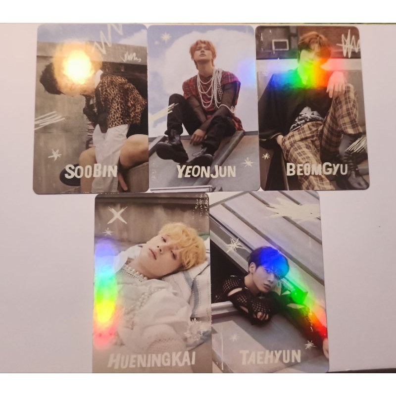 Beautiful sparkling TXT freefall pob weverse japan official photocard ...