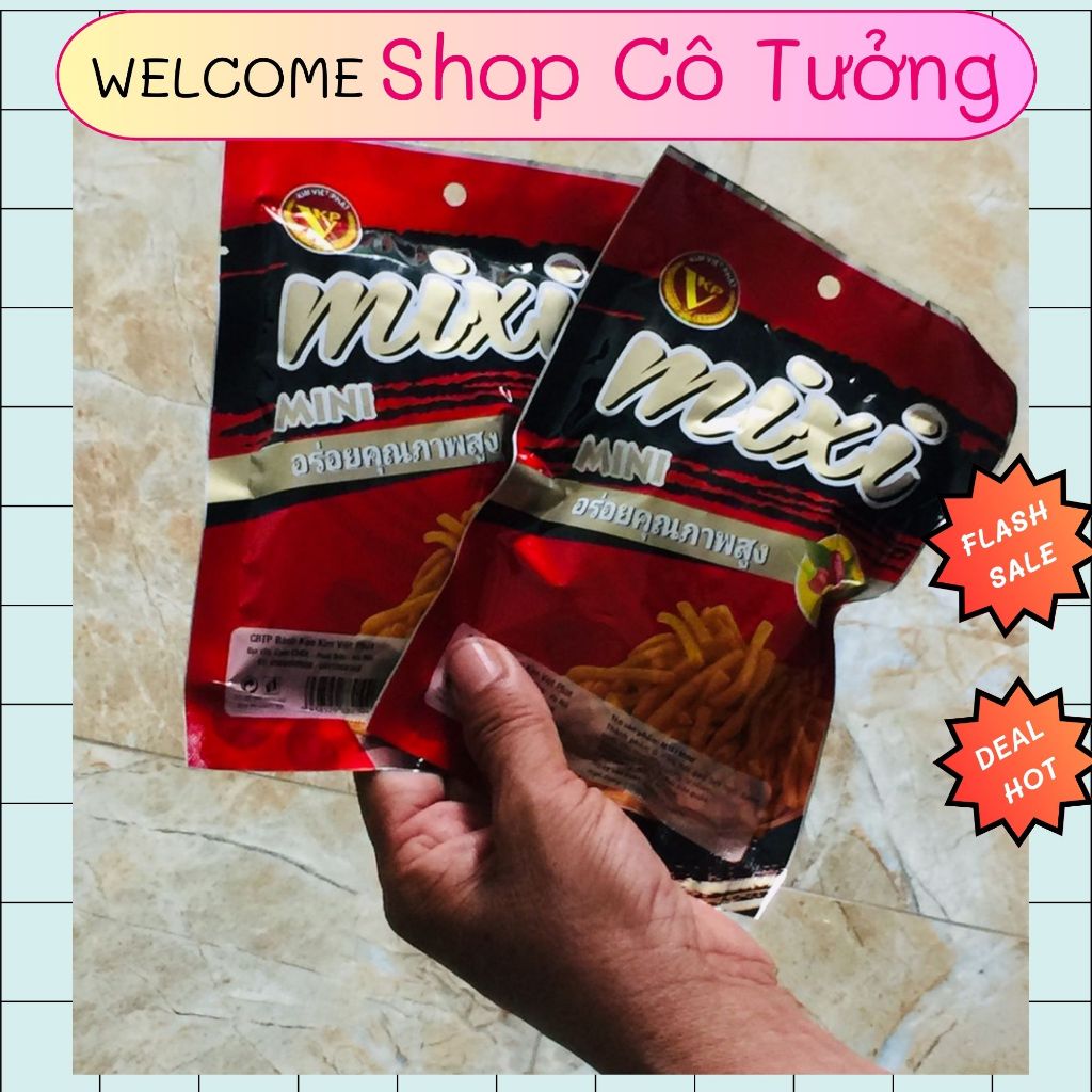 [COMBO 10 Packs] Mixi Mini Toothpick, Vietnamese Phat Spicy snack (26g ...