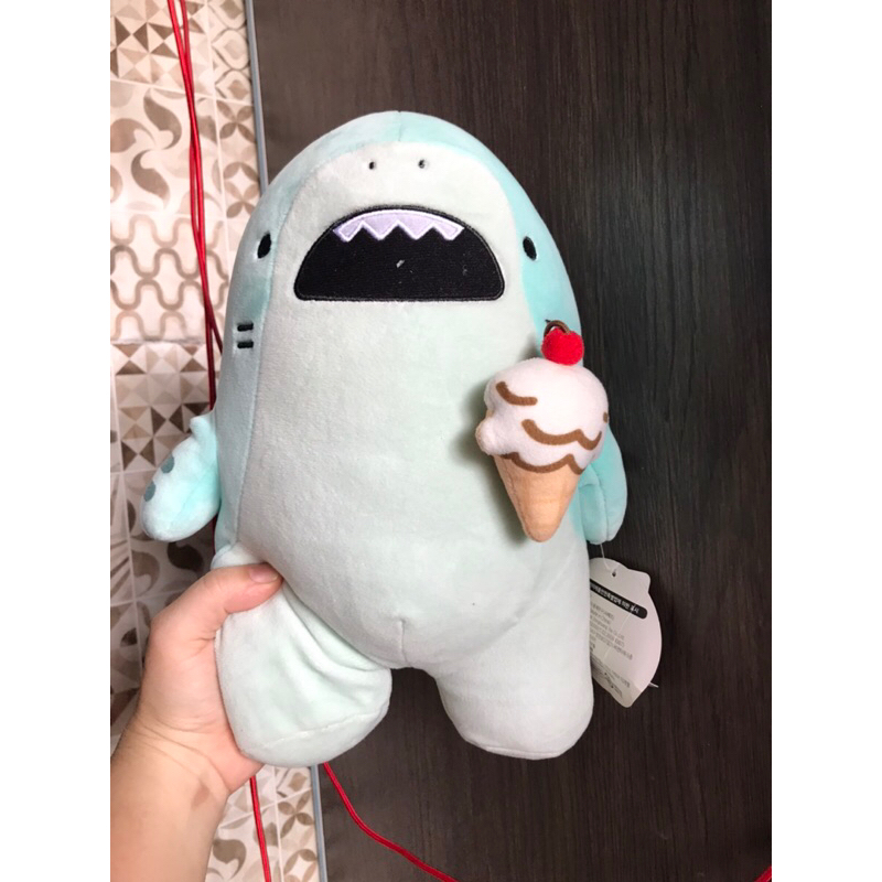 Miniso shark stuffed medium size 25 30cm | Shopee Malaysia
