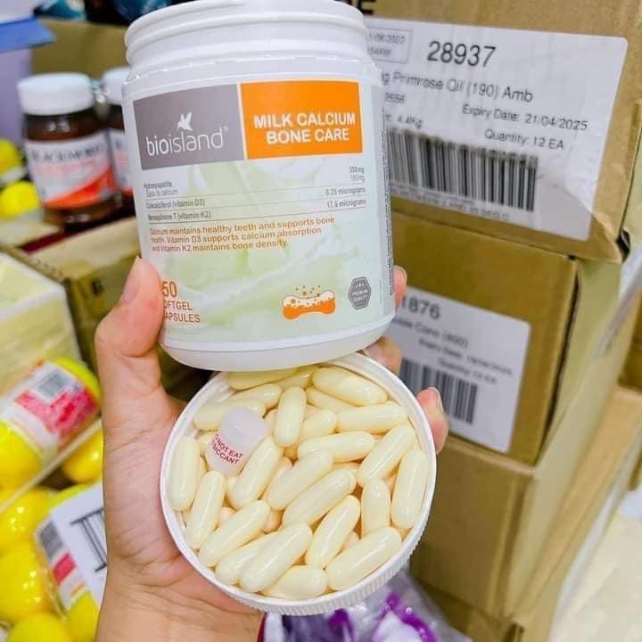 (Date 2026) Synthetic Milk Calcium helps grow height Bioisland Milk ...