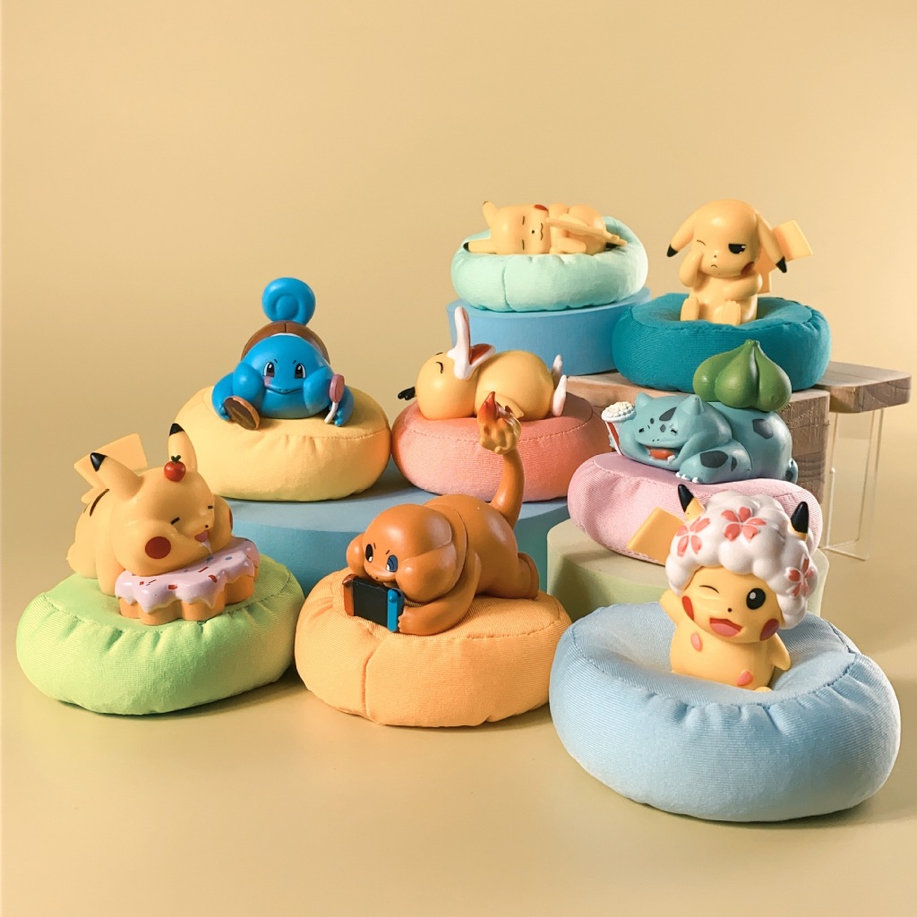 Pokemon model toy Sleeping Pokemon model Sleeping Pokemon cartoon model ...