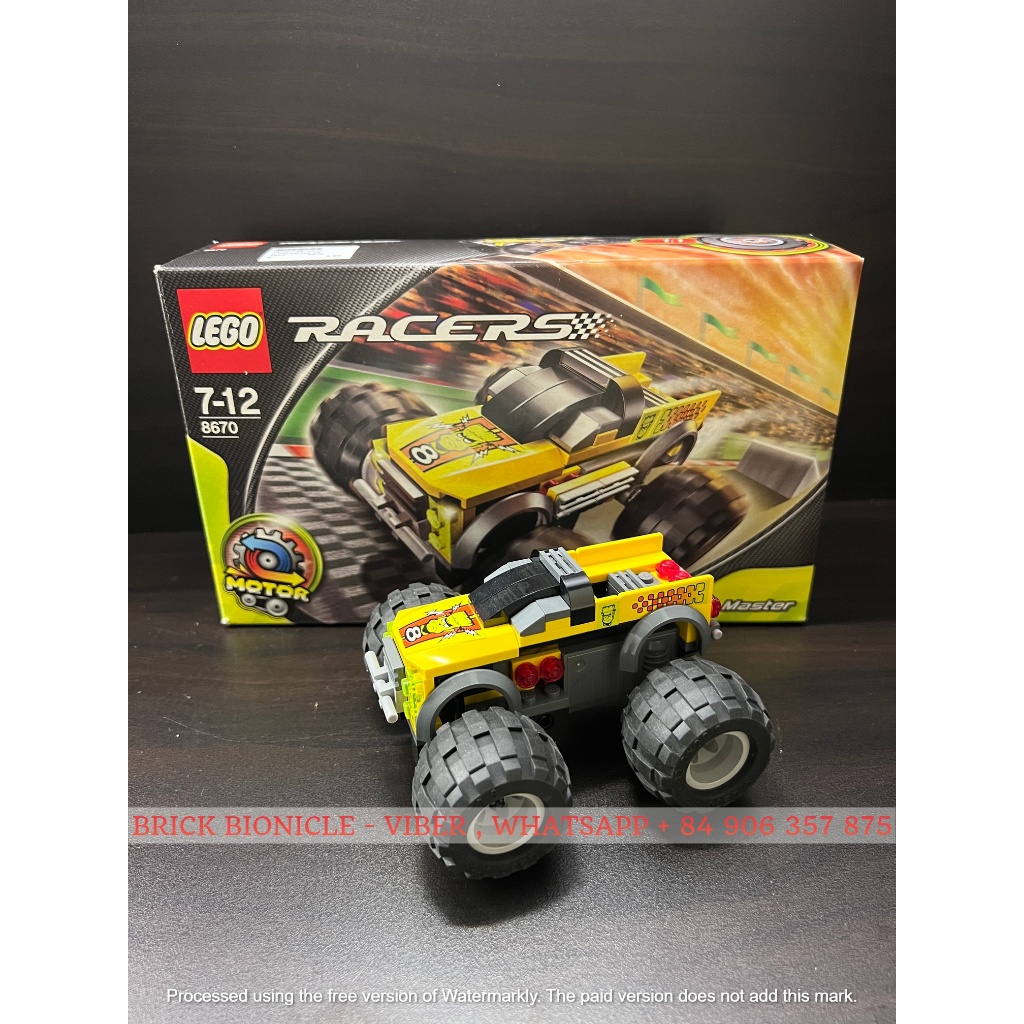 Lego RACES - LEGO OFF-ROAD RACING CAR TOY - 8670 JUMP MASTER | Shopee ...