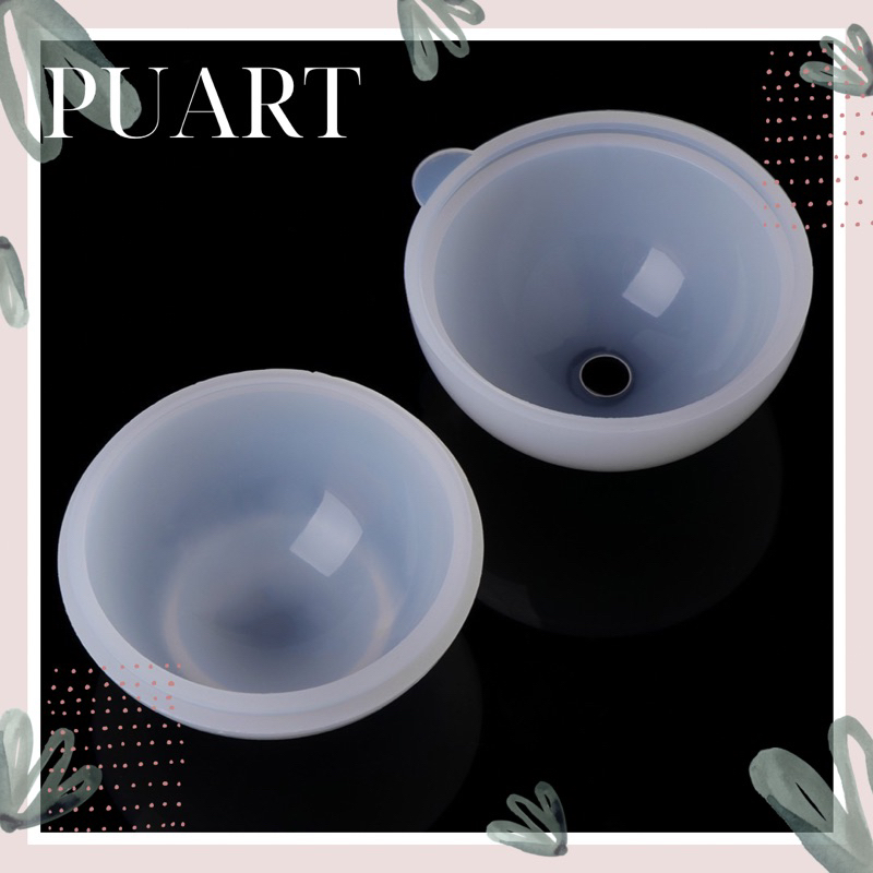 Large round sphere silicone mold 10cm | Shopee Malaysia