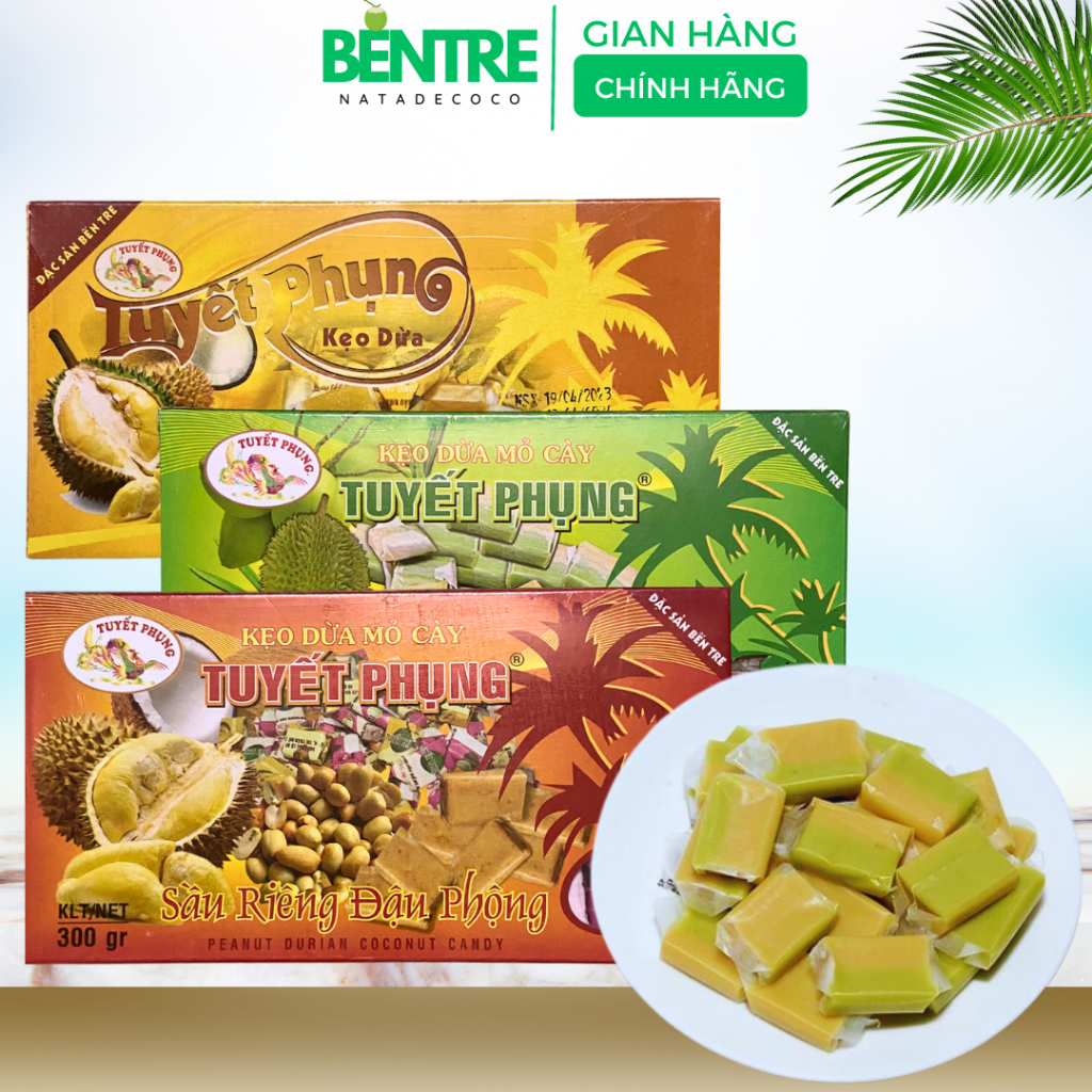Ben Tre Tuyet Phung coconut candy - Box of 300g | Shopee Malaysia