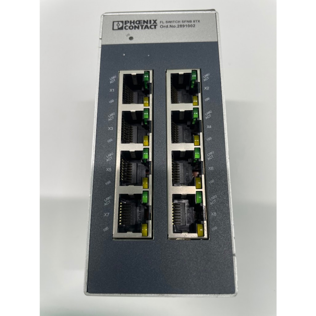 8-port industrial network SWITCH 10M/100M, FL SWITCH SFNB 8TX | Shopee ...