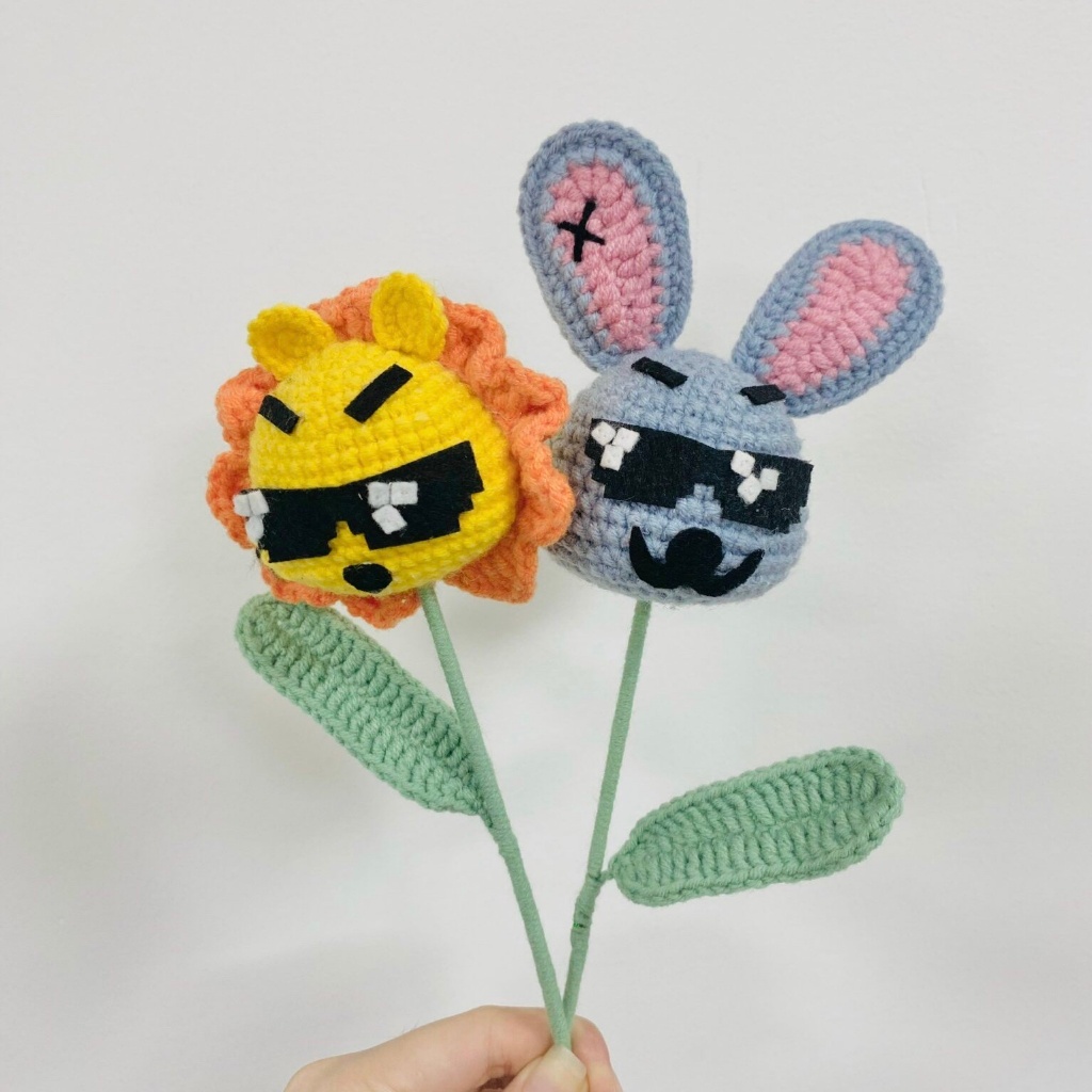 Nong Lion-Chinzilla Wool Animal Flowers-Wool Pig Flowers Animal Flowers ...