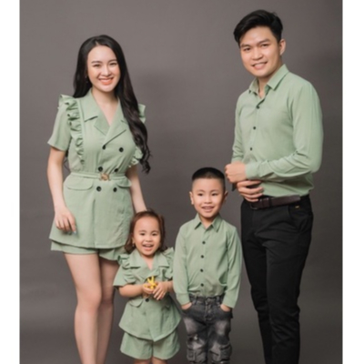 Family uniform for baby shower photos - going to parties - Beautiful ...