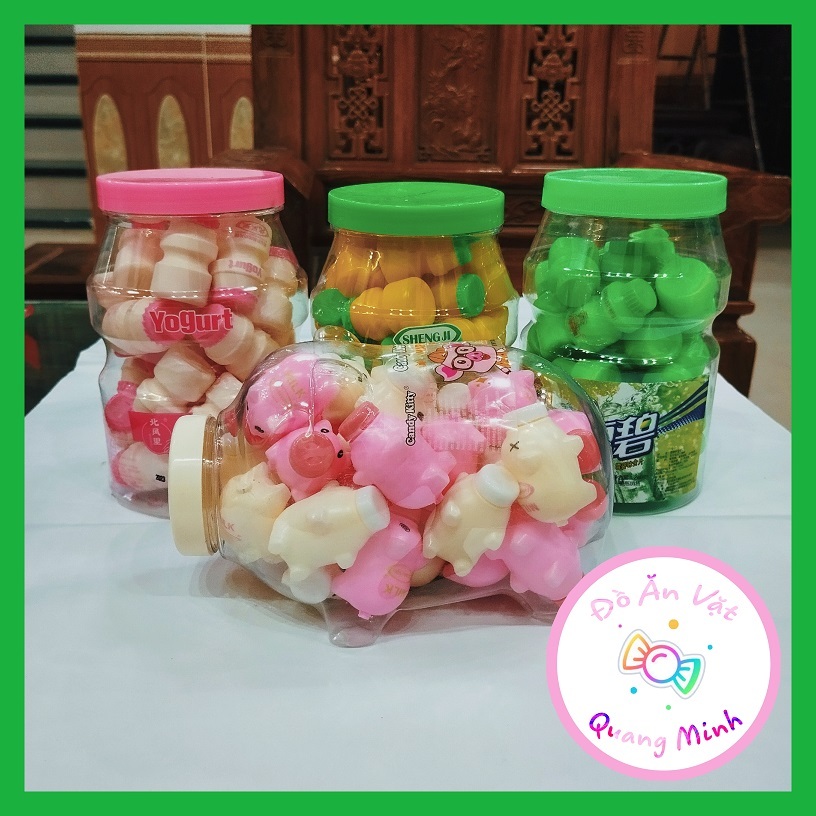 Wholesale C Candy Jars shaped like yogurt jars 30 pieces 10g with ...