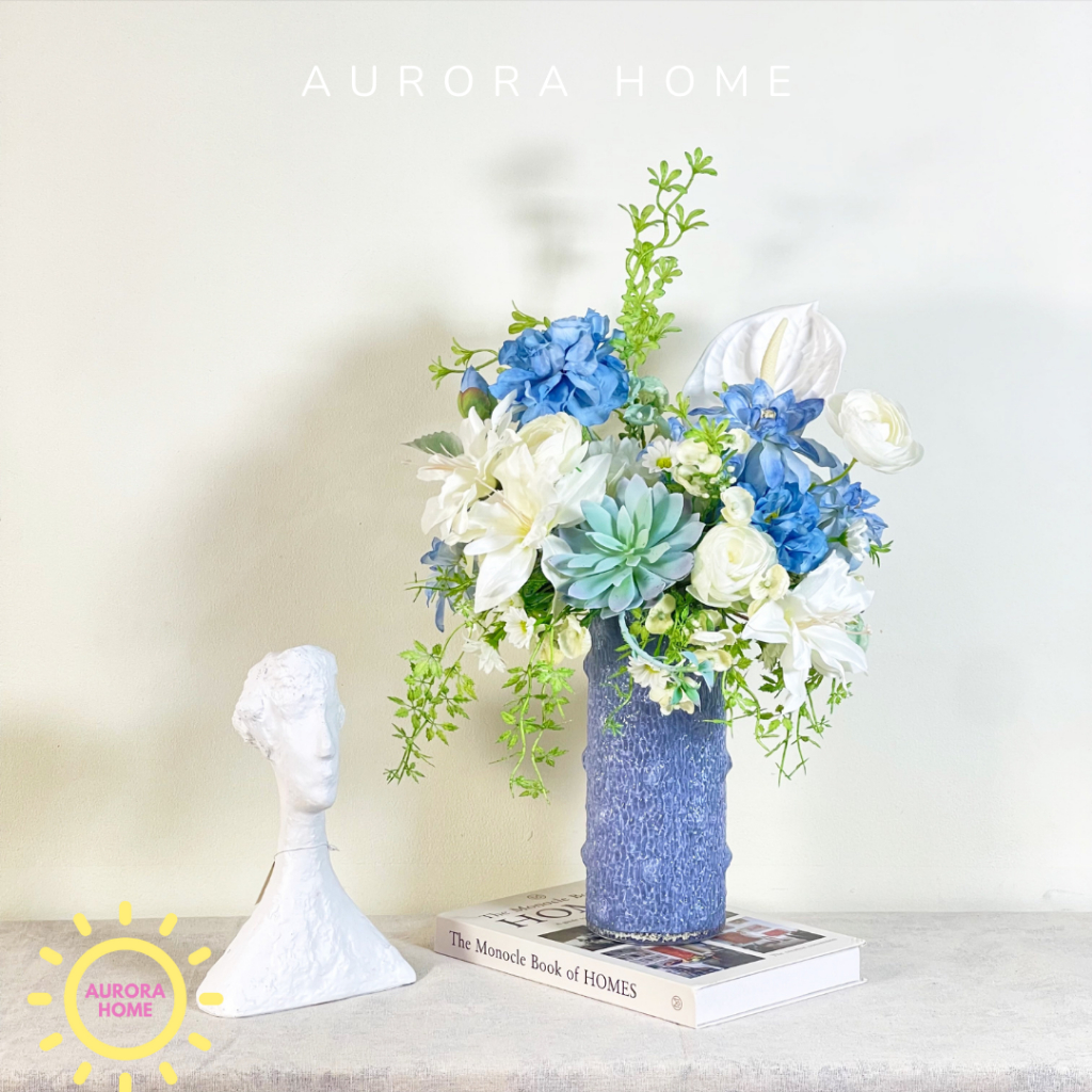 Fake flower Vases for the table of Magnolia Amber - Art combination ...