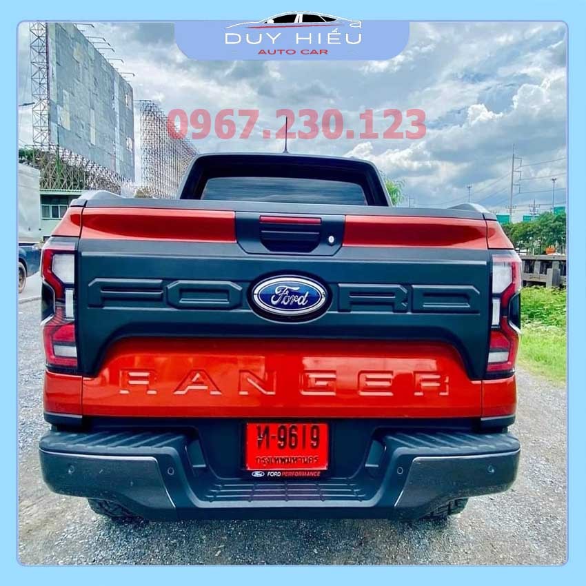 Rear Trunk, Rear Cover Ford Ranger XLS, XLT, WildTrack, Raptor 2023 ...
