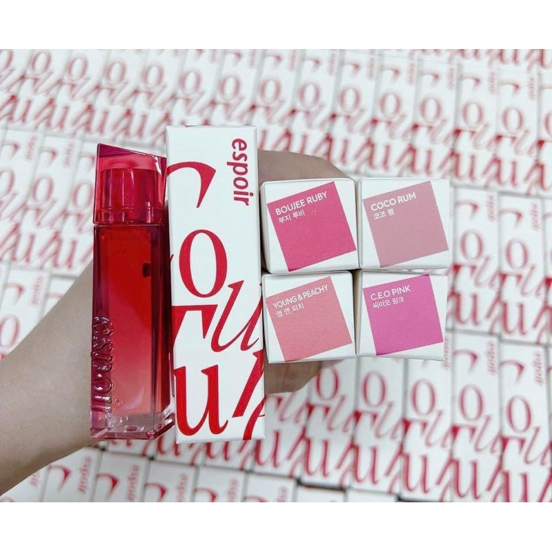 [NEW Model 2023] ESPOIR COUTRE LIP TINT DEWY GLOWY | Shopee Malaysia