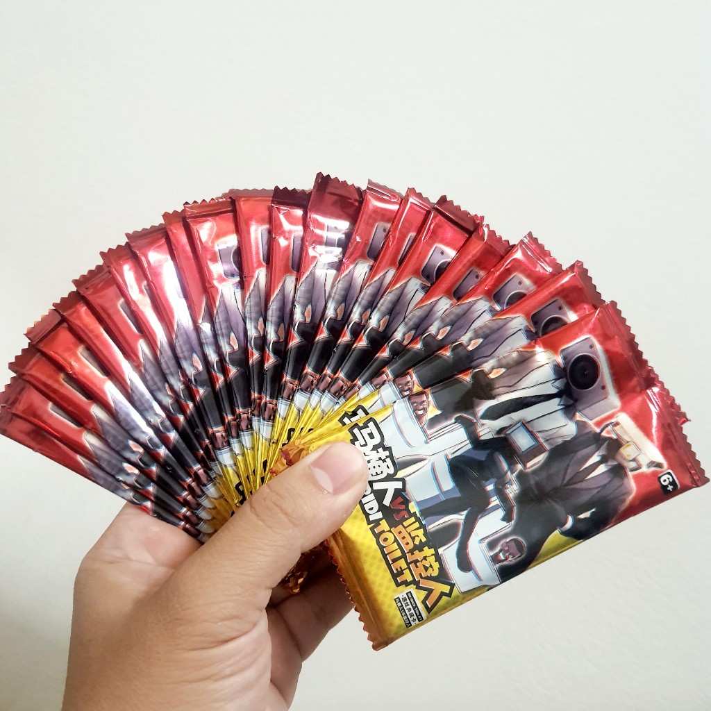 [Ver1] Cheap Skibidi Toilet card set 32 packs 160 cards - Toilet card ...