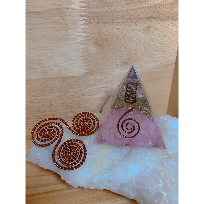 Orgonite energy pyramid with triskelion included | Shopee Malaysia