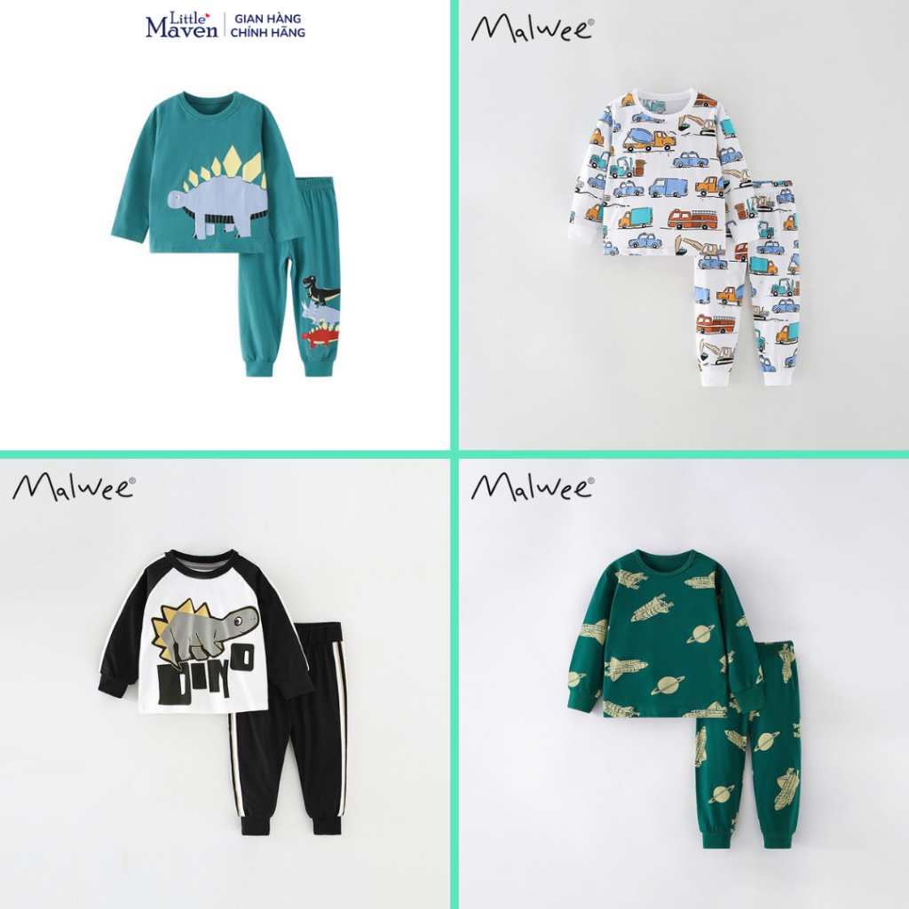 Malwee autumn-winter collection with many dinosaur animal patterns for ...