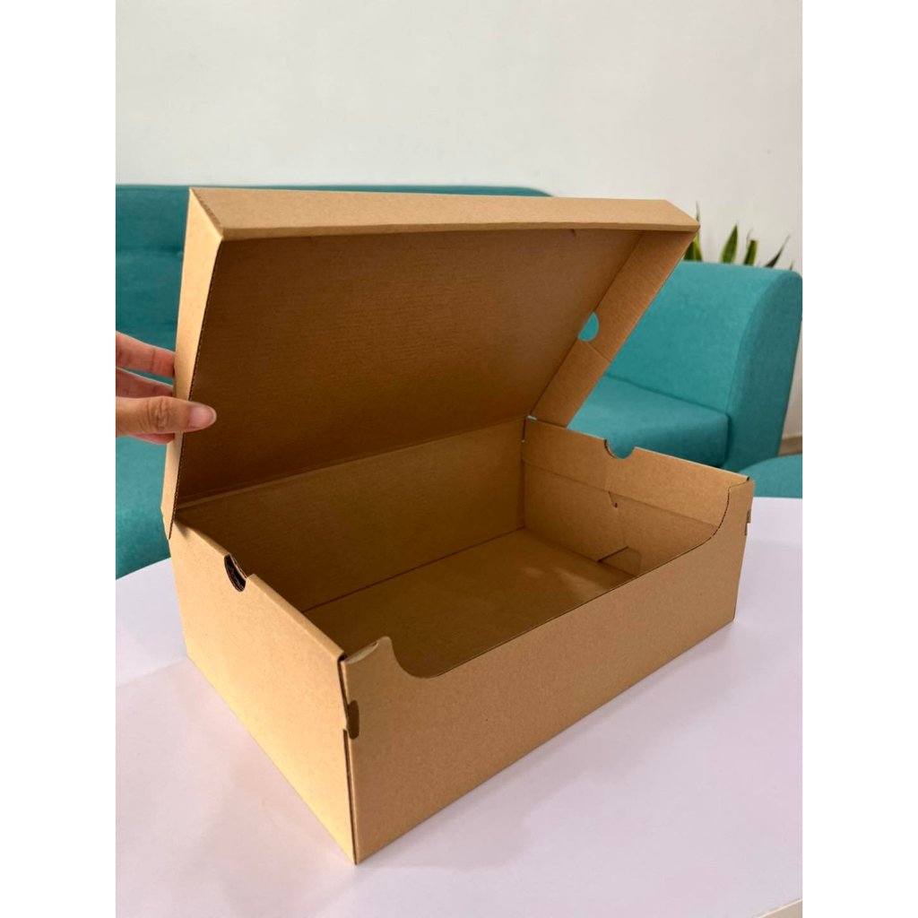 1 Carton shoe box size 32x21x11 (Brown) | Shopee Malaysia