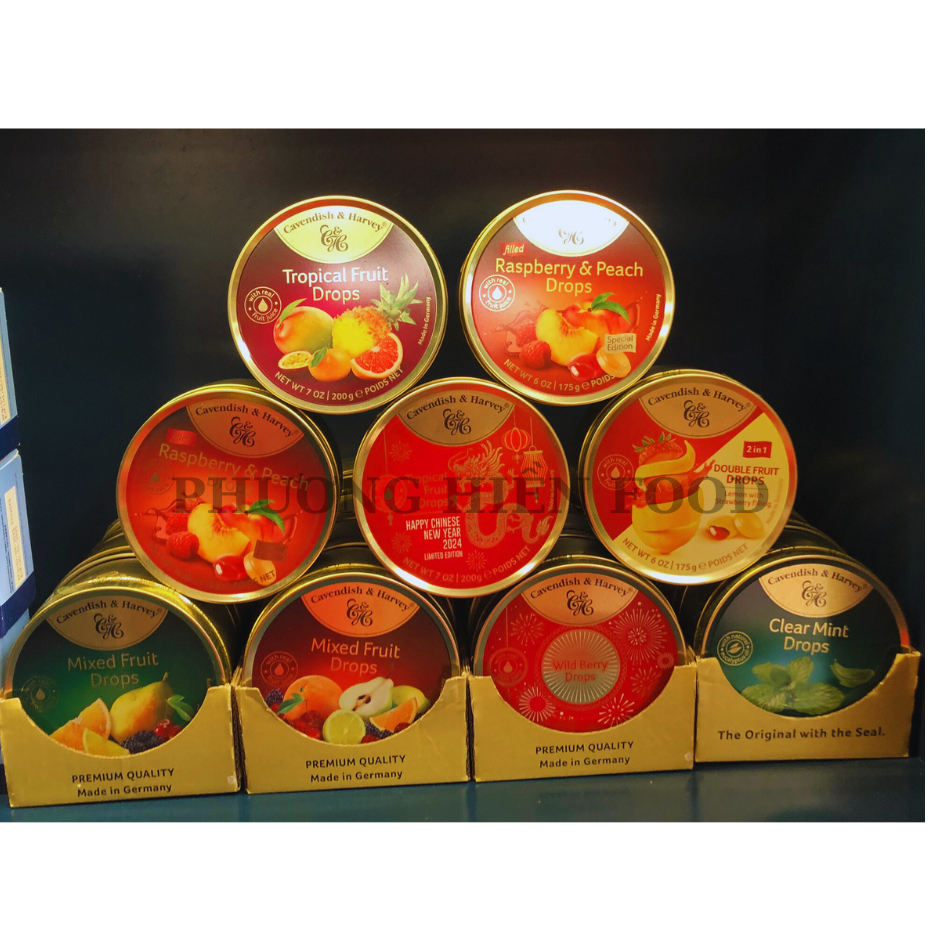 German Cavendish Harvey Fruit Candy Box Of 200g Flavors (Note) | Shopee ...