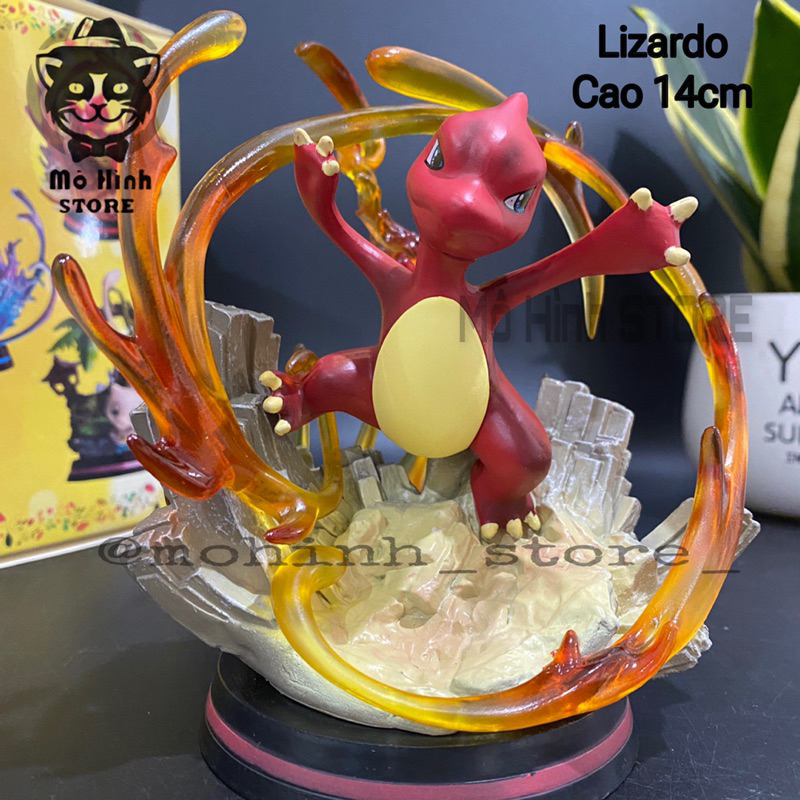 Pokemon Lizardo Model - Height 14cm - weight 300gram - Pokemon ...