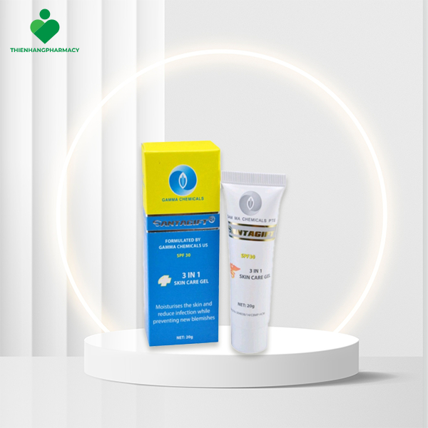 Gamma SANTAGIFT acne and dark spots reducing Gel to unclog pores 20g ...