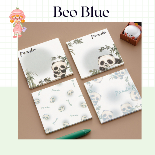 Set of 50 Cute Panda Sticky Notes | Shopee Malaysia