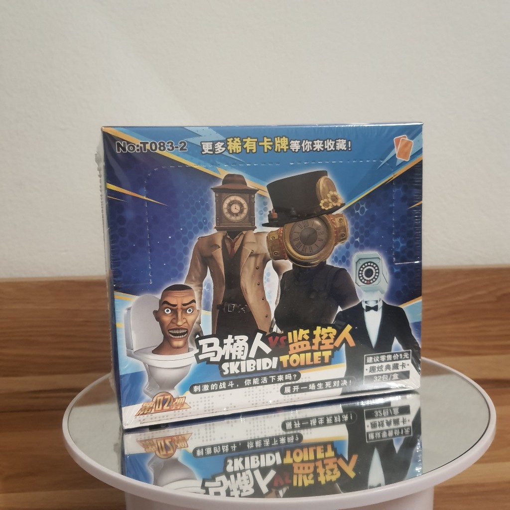 [Ver3] 160 cheap Skibidi Toilet cards 32 packs - Toilet cards | Shopee ...