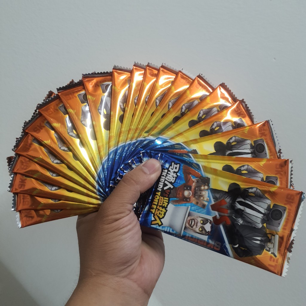 [Ver3] 160 cheap Skibidi Toilet cards 32 packs - Toilet cards | Shopee ...