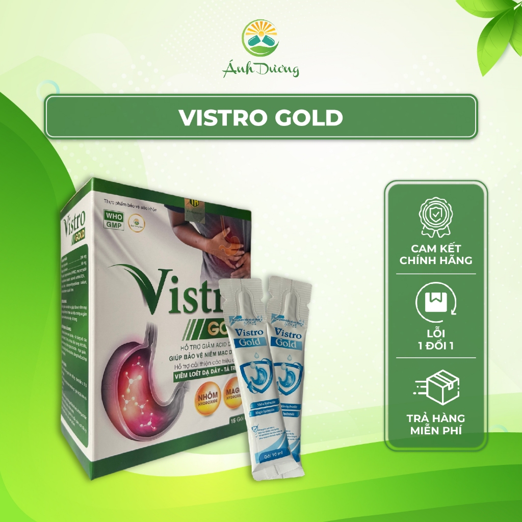 Vistro Gold stomach Gel helps reduce gastric acid, helps protect the ...