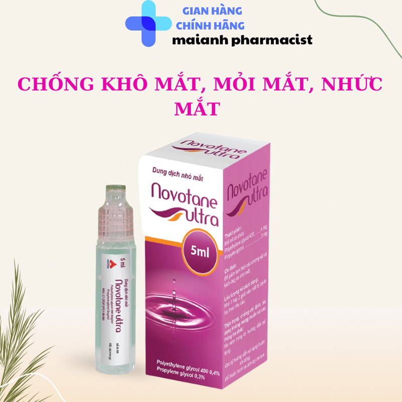 Novotane ultra artificial tears (5ml bottle) | Shopee Malaysia