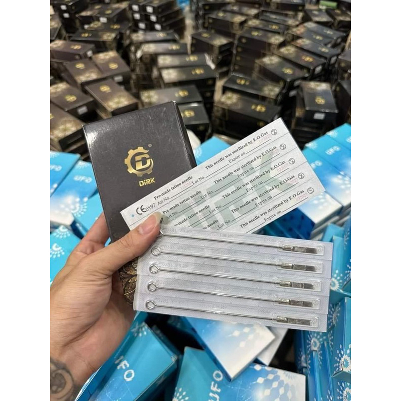 9rl line tattoo needles + box of 50 needles and 50 nibs | Shopee Malaysia