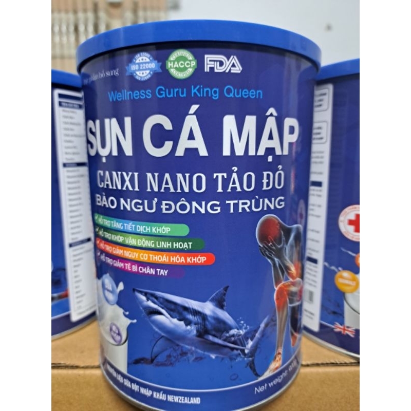 Shark Cartilage Calcium Nano Milk Powder Red Algae Abalone Cordyceps ...