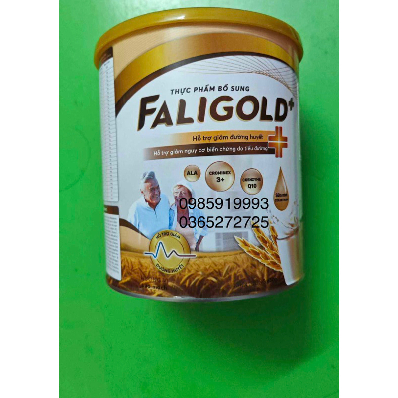 Combo 2 Cans Of Nutritious Milk For Diabetics FaLiGold 650gram | Shopee ...