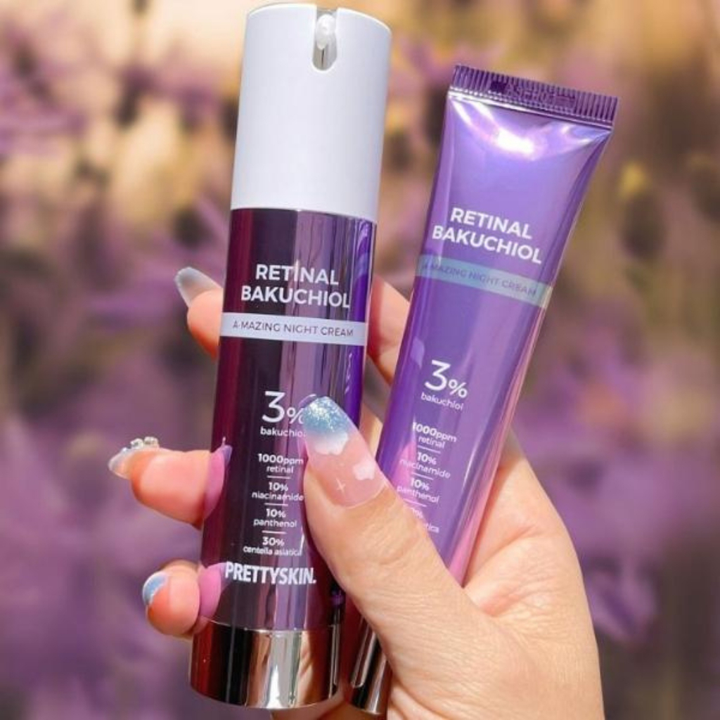 Retinol Pretty Skin, Retinal Bakuchiol A-Mazing Night Cream ...