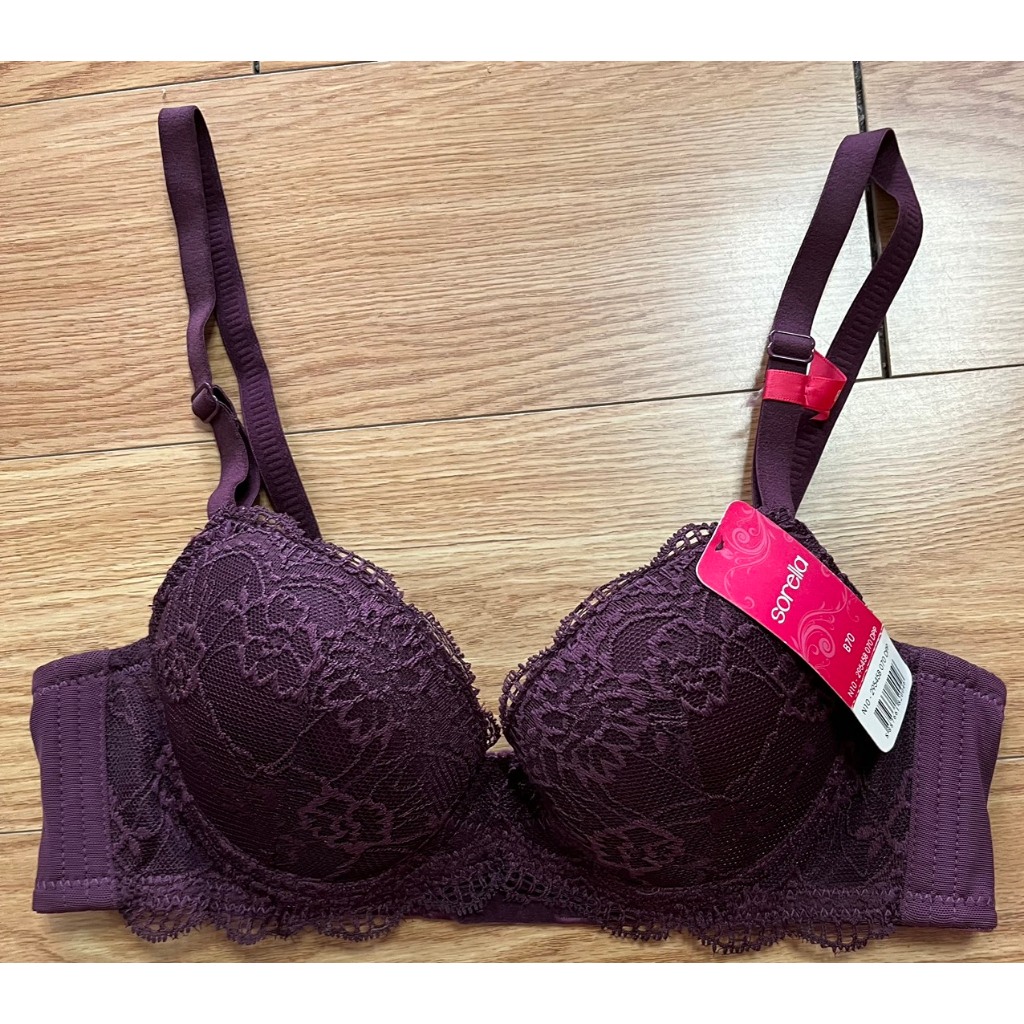 Sorrela women's bra with thick foam size 70B(32B) | Shopee Malaysia