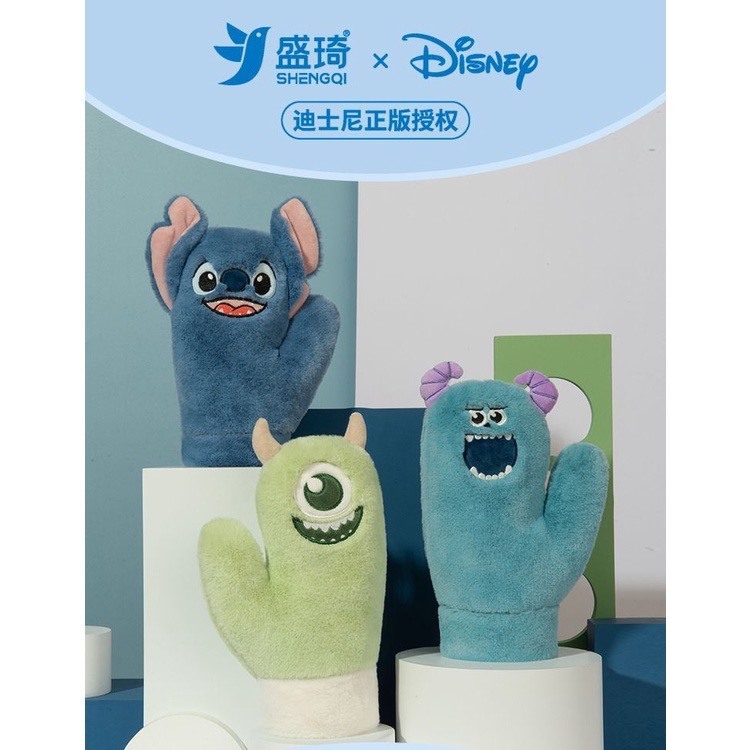Stitch Fluffy Warm Gloves- Sulley-Mike PVN11541 | Shopee Malaysia